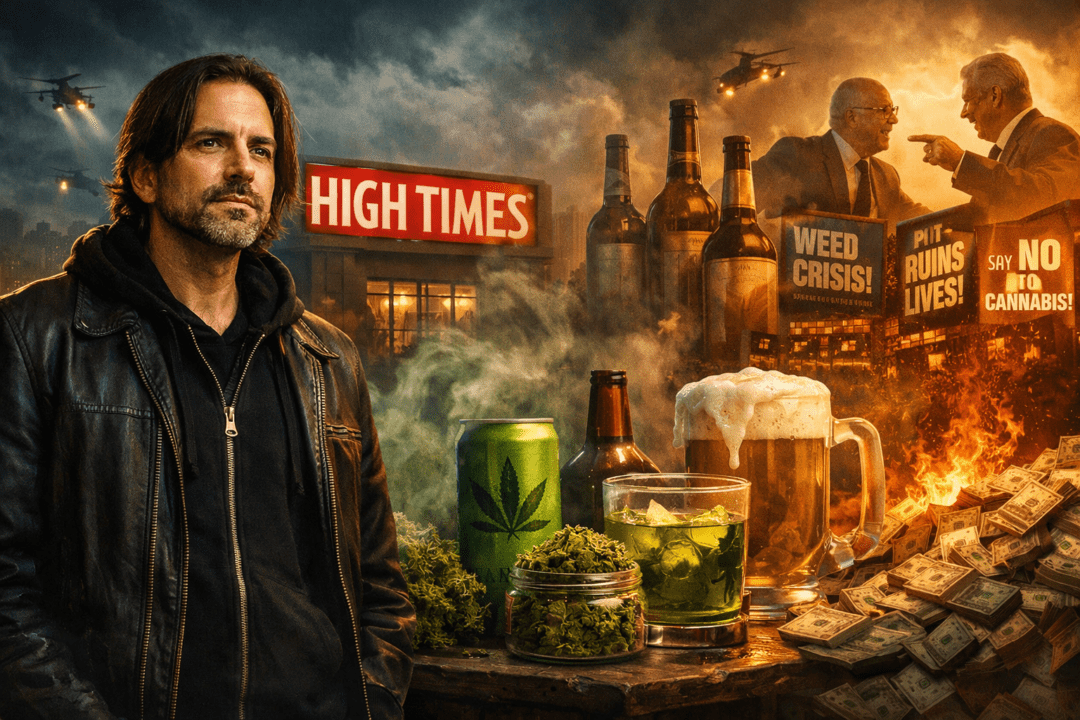 High Times Publisher Josh Kesselman vs Big Alcohol - LAX Cannabis Club